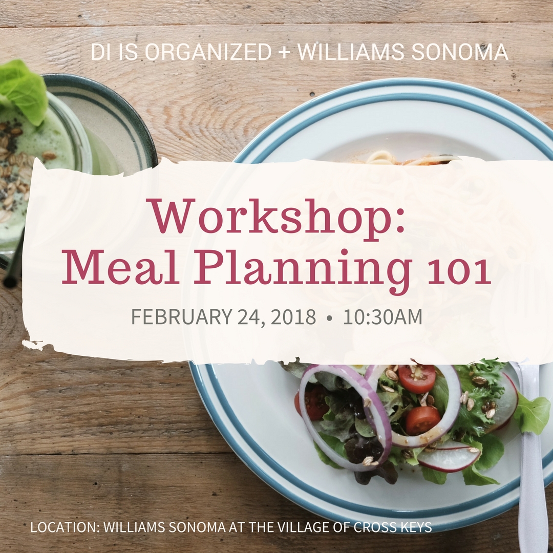 Workshop: Meal Planning 101
